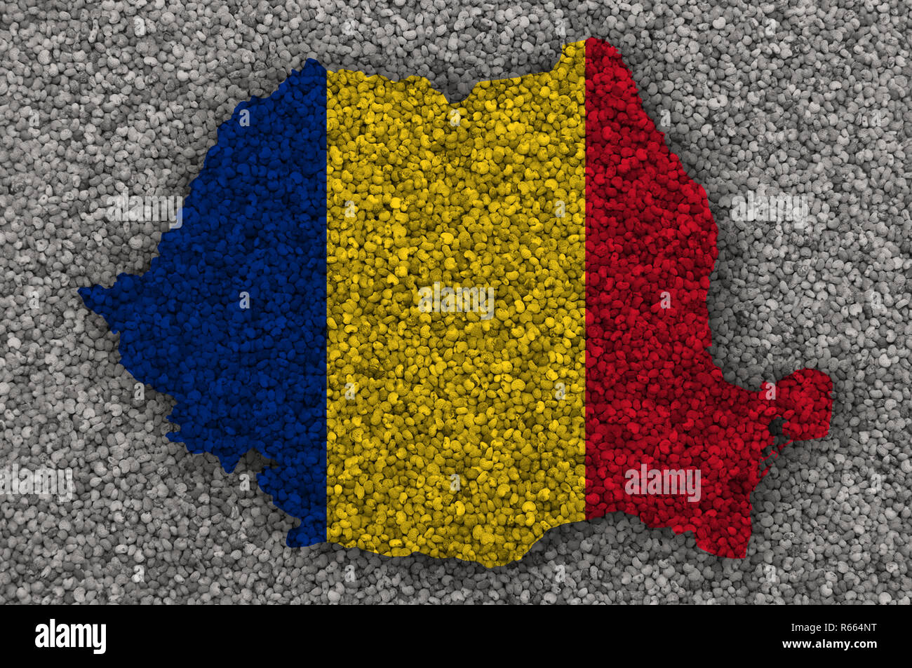 map of romania on texture Stock Photo - Alamy