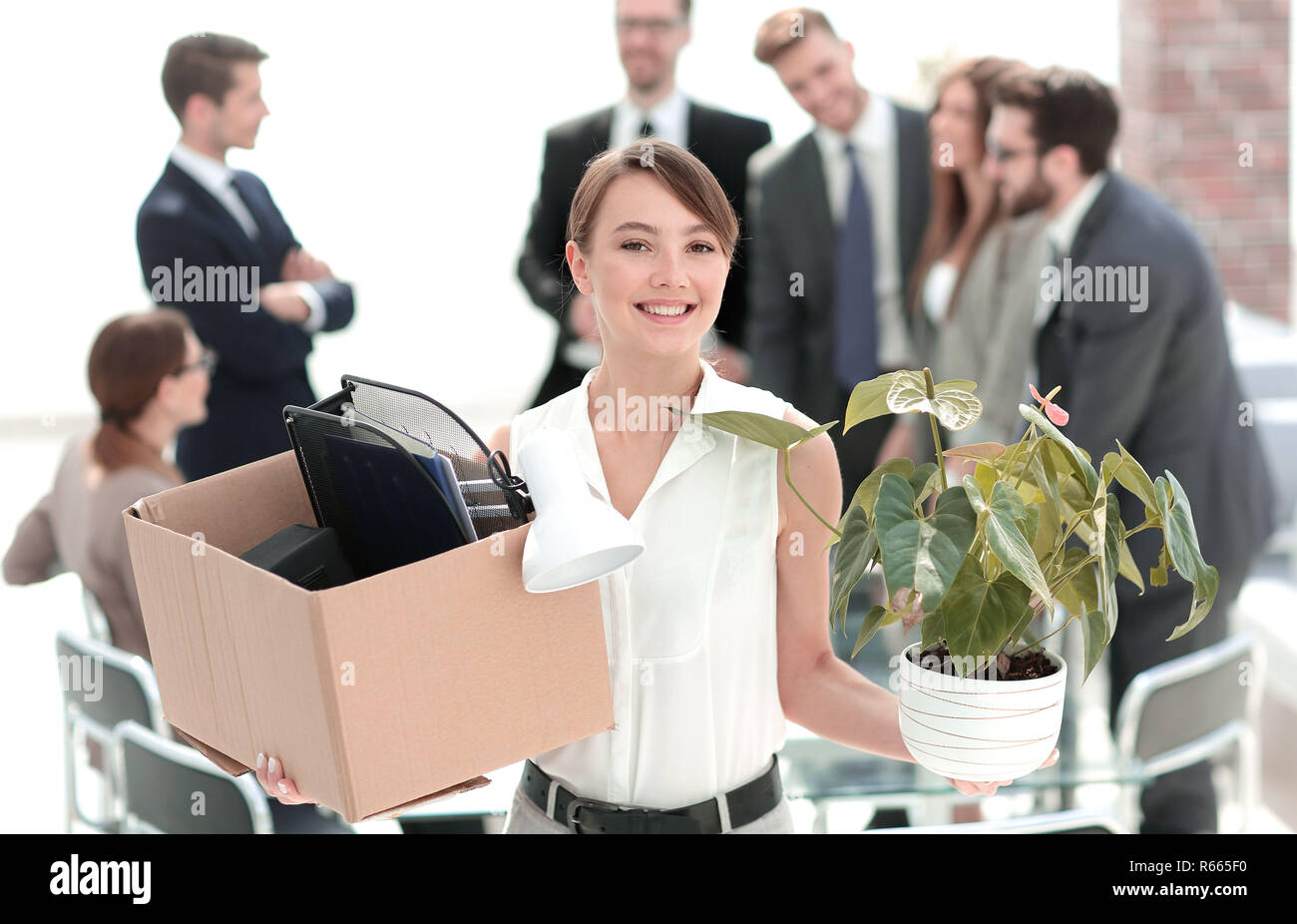 new employee coming to office first time Stock Photo - Alamy