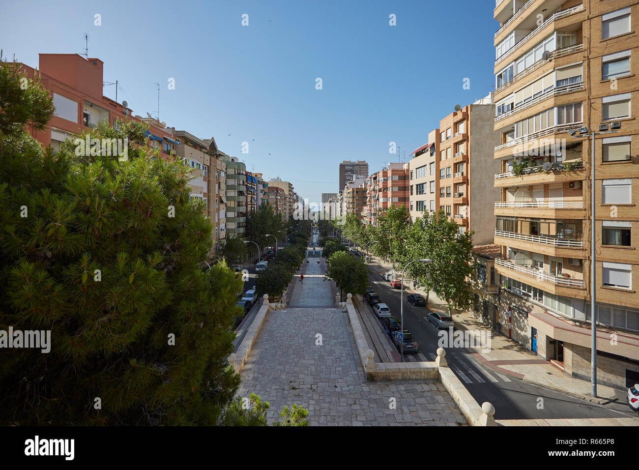 Streets of Alicante, Spain 2017 Stock Photo - Alamy