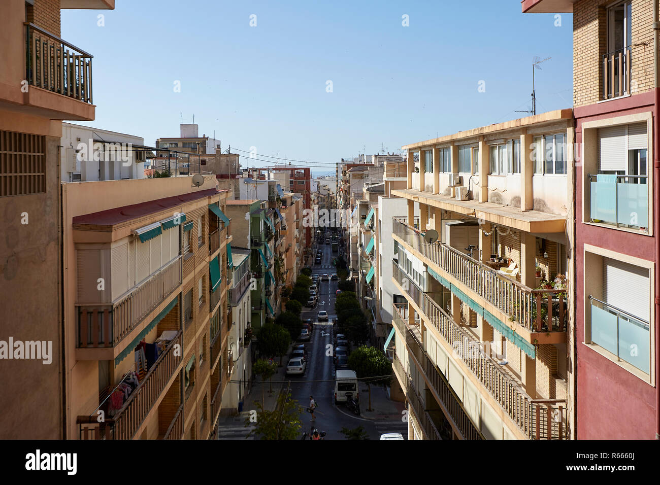 Streets of Alicante, Spain 2017 Stock Photo - Alamy