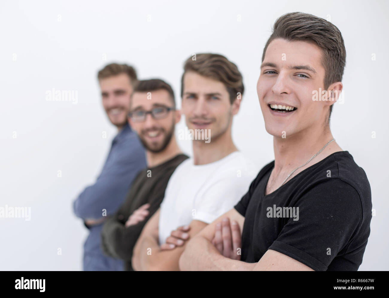 Group of business people from side hi-res stock photography and images ...