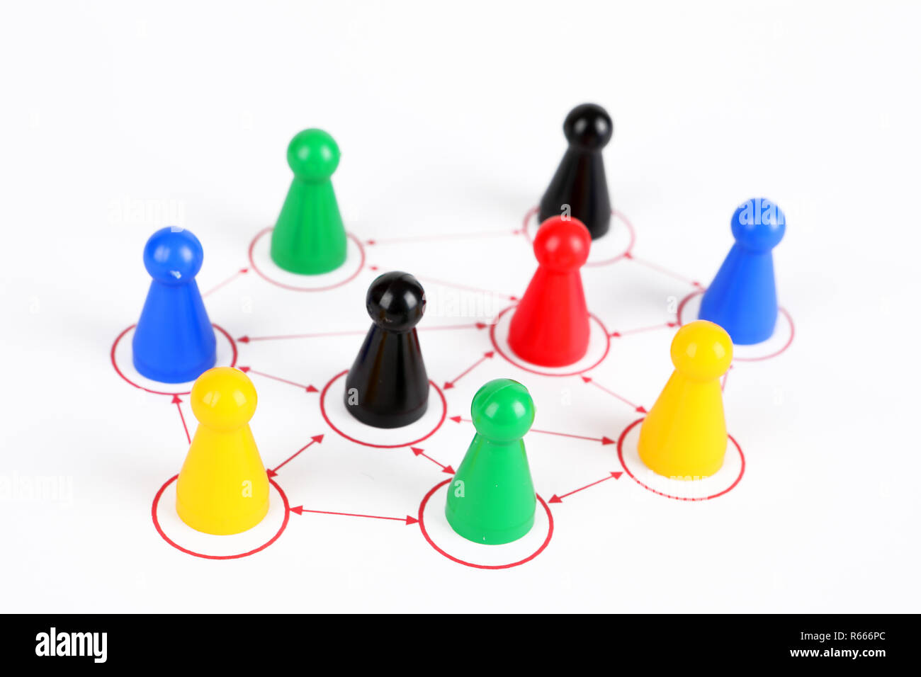 Work interchange Cut Out Stock Images & Pictures - Alamy