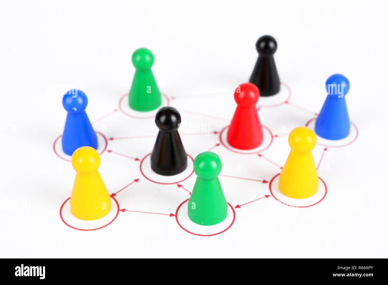 Work relation Cut Out Stock Images & Pictures - Alamy