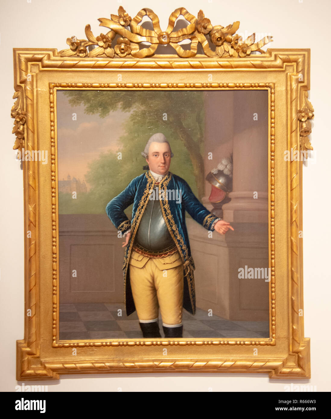 Portrait of robert jasper baron van der capellen hi-res stock ...