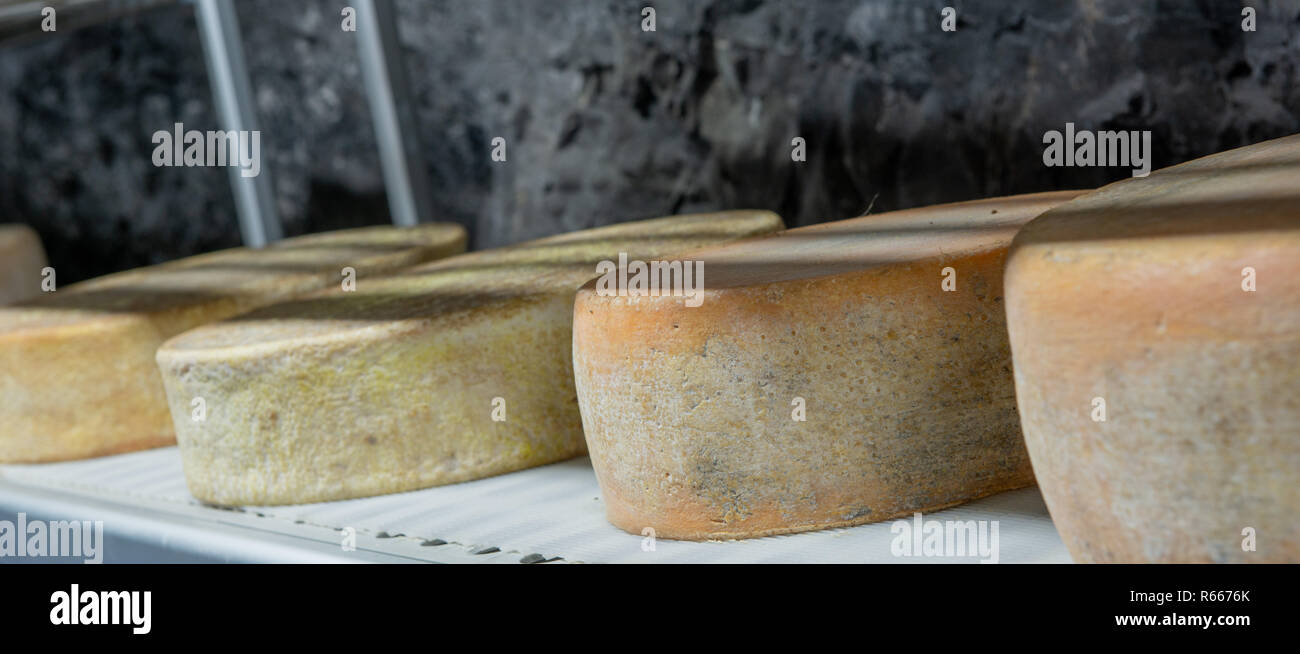 Comte cheese wheel hi-res stock photography and images - Alamy