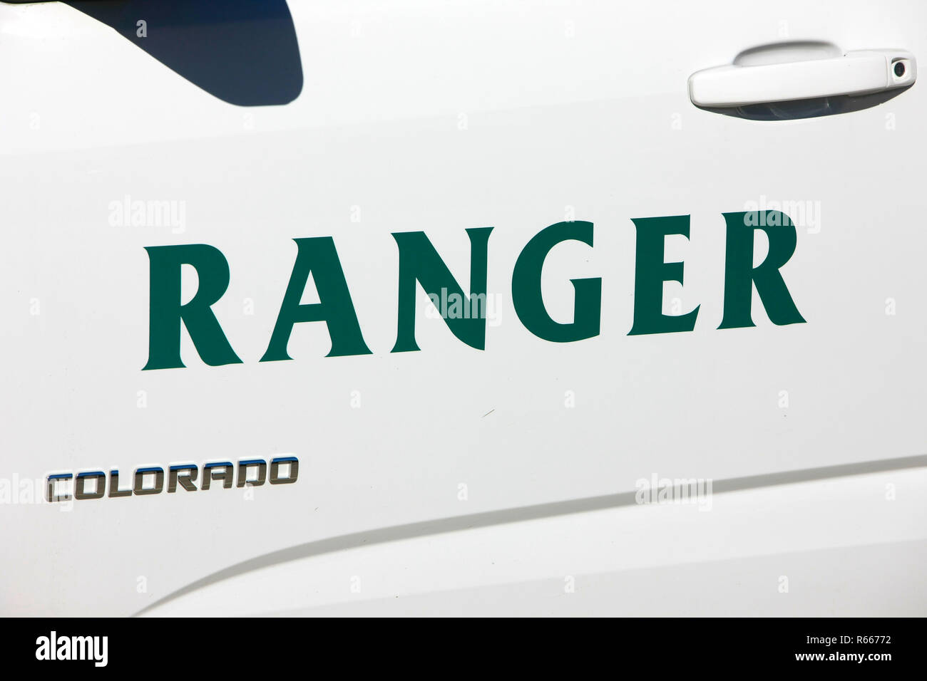 National park ranger vehicle hi-res stock photography and images - Alamy