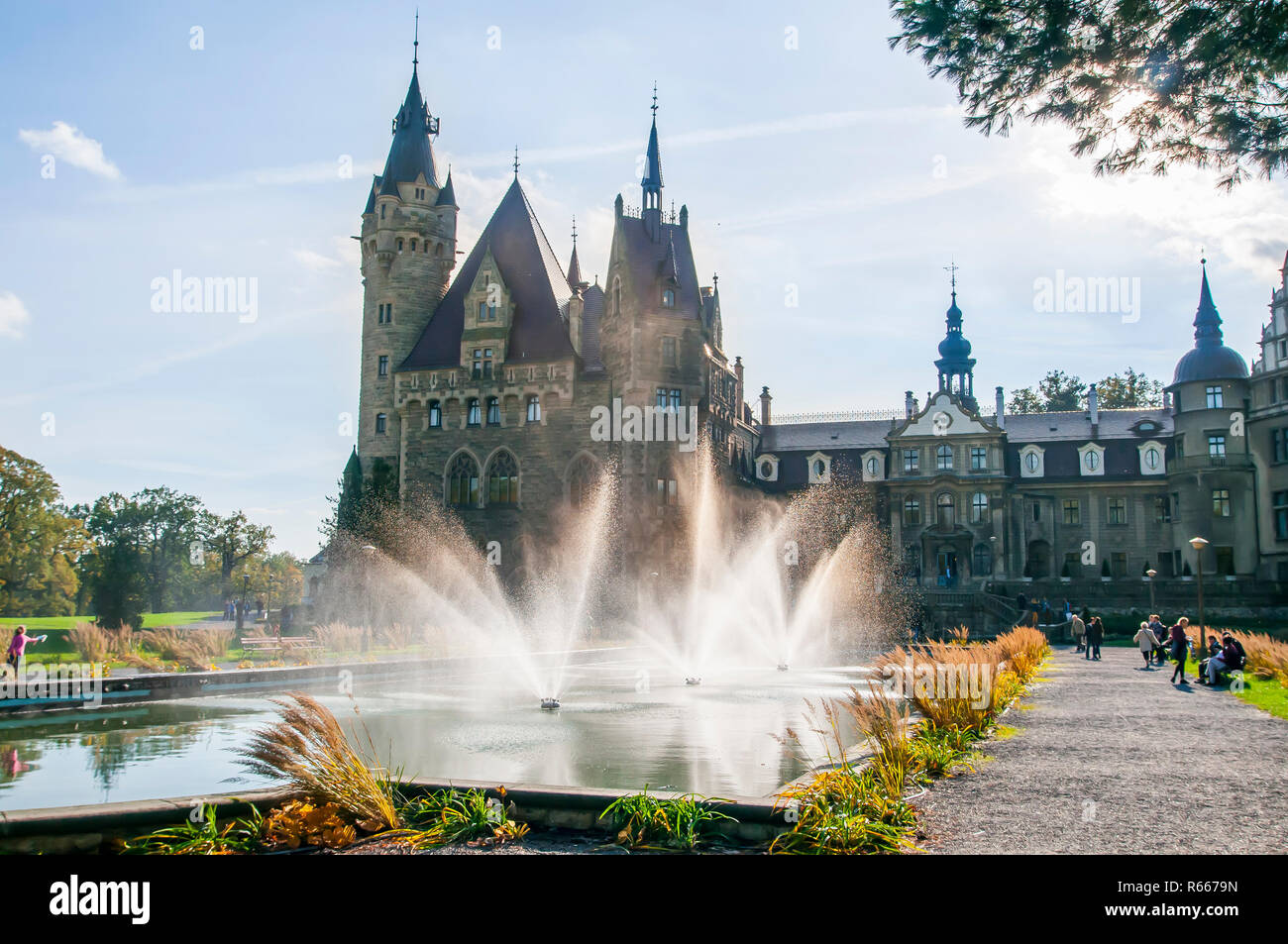 Moschen castle hi-res stock photography and images - Alamy