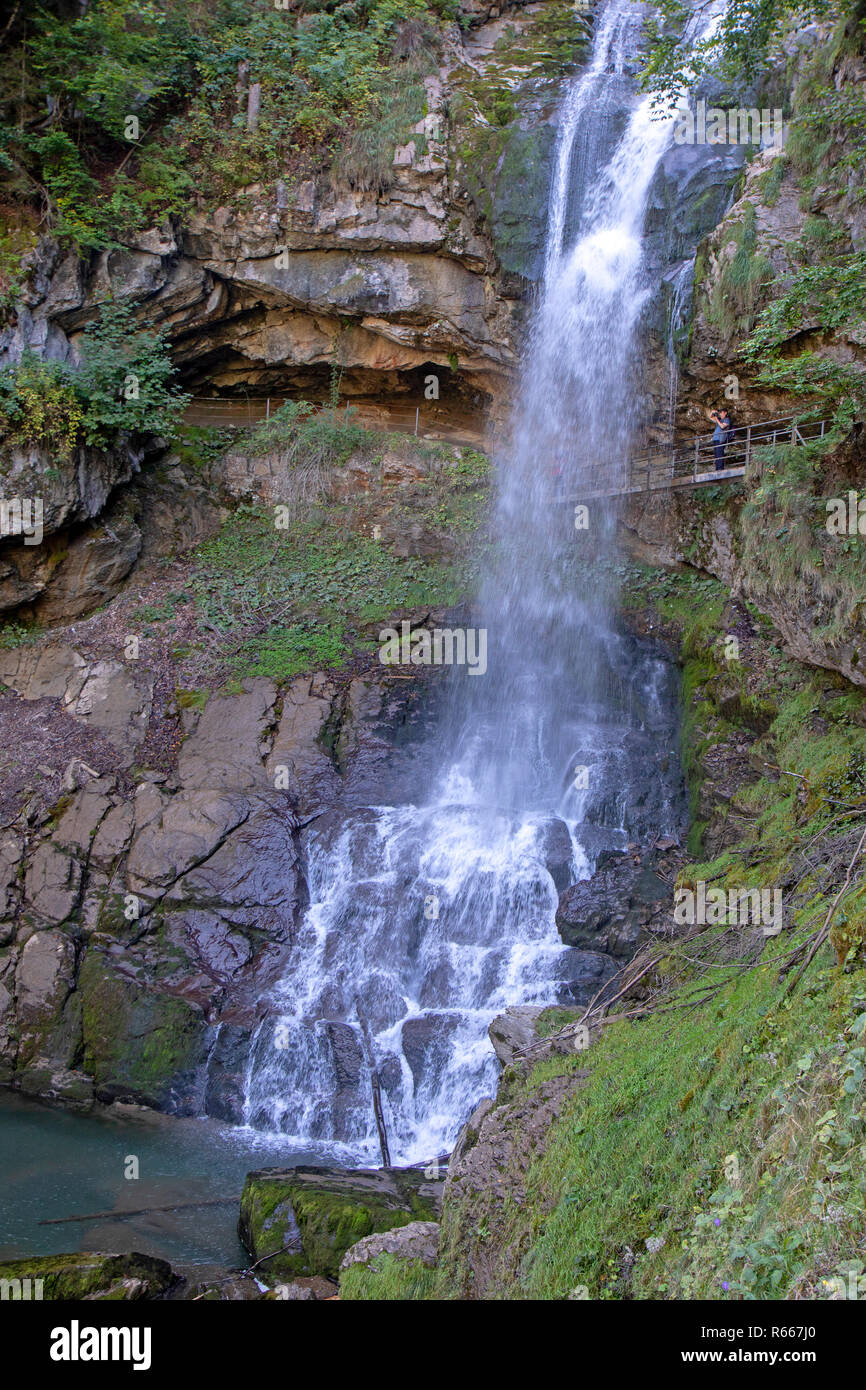 Giessbach falls hi-res stock photography and images - Alamy