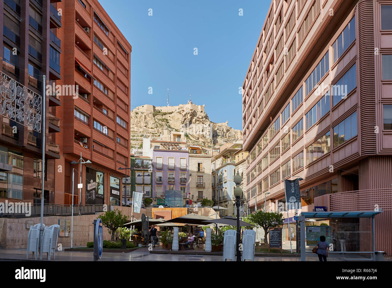 Streets of Alicante, Spain 2017 Stock Photo - Alamy