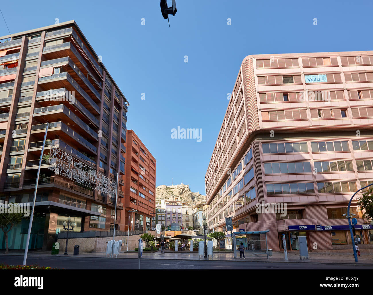 Streets of Alicante, Spain 2017 Stock Photo - Alamy