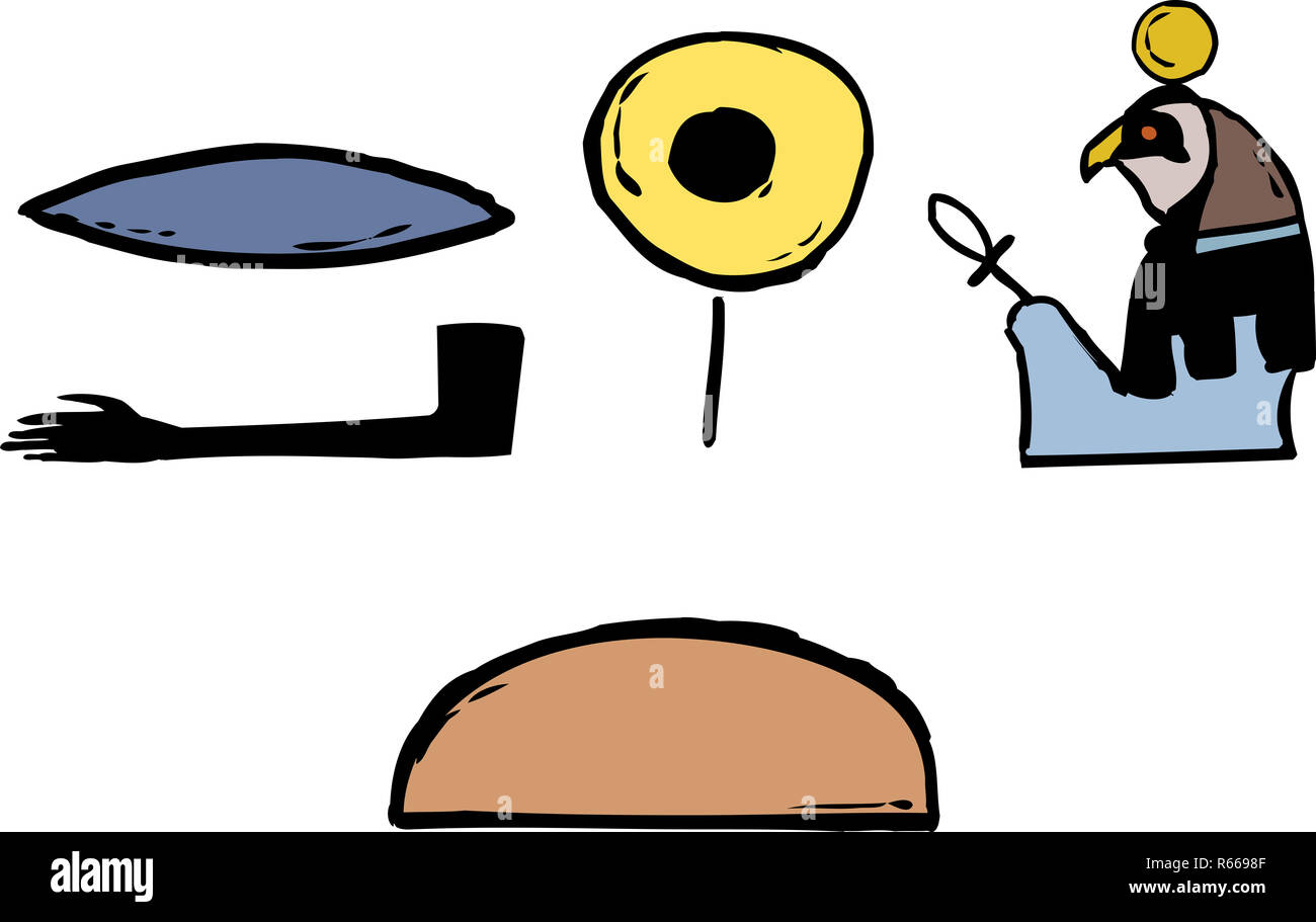 Egyptian symbols hi-res stock photography and images - Alamy