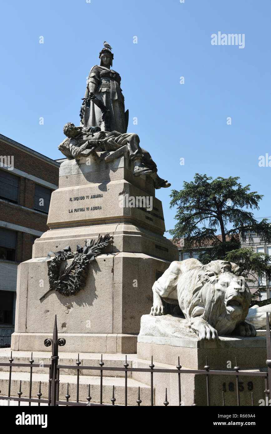 monument in rimini,italy Stock Photo - Alamy