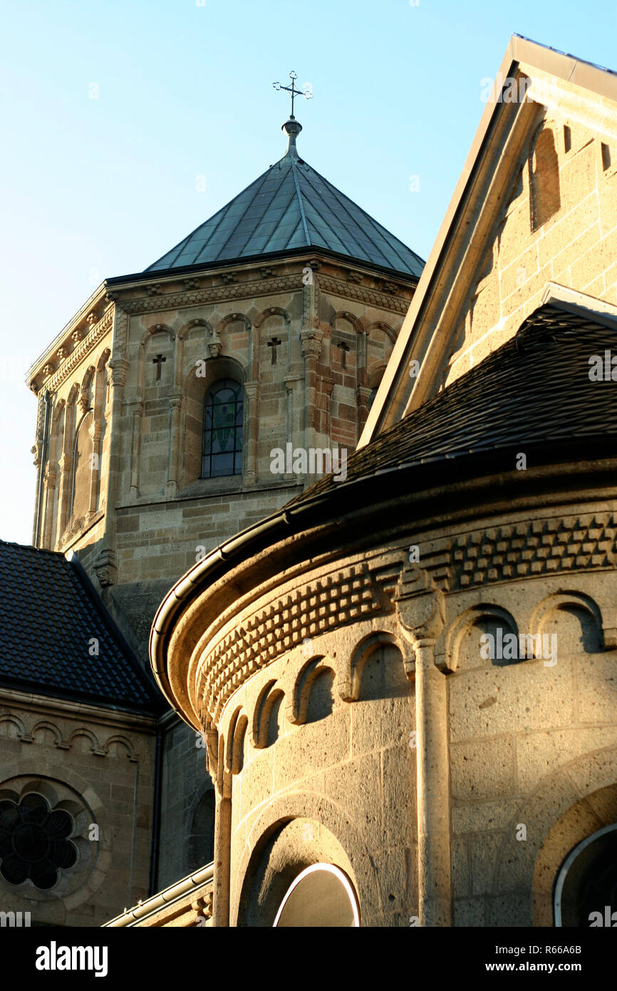 neo-roman basilica church Stock Photo - Alamy