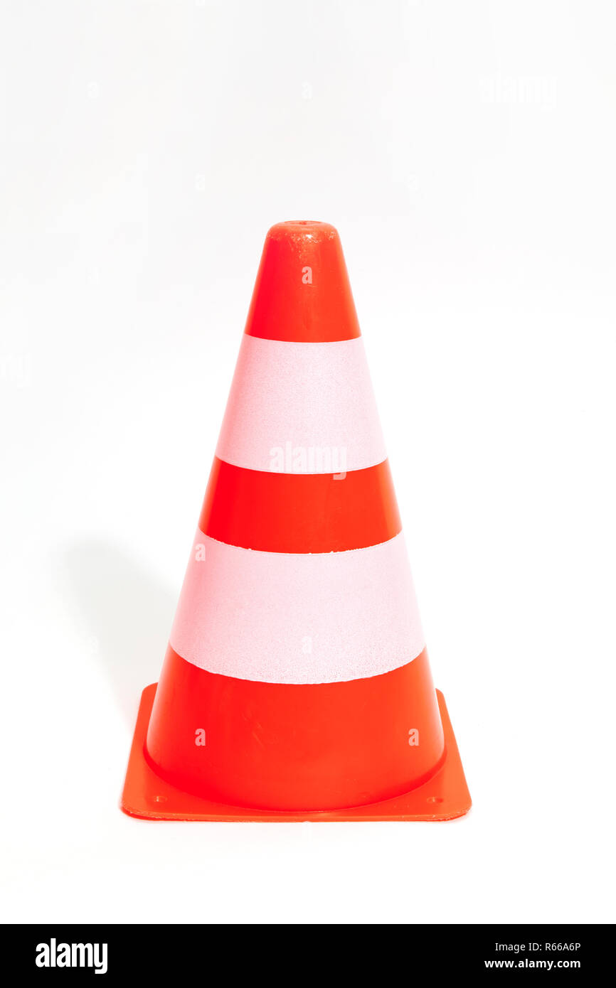 Traffic cones road safety Cut Out Stock Images & Pictures - Alamy