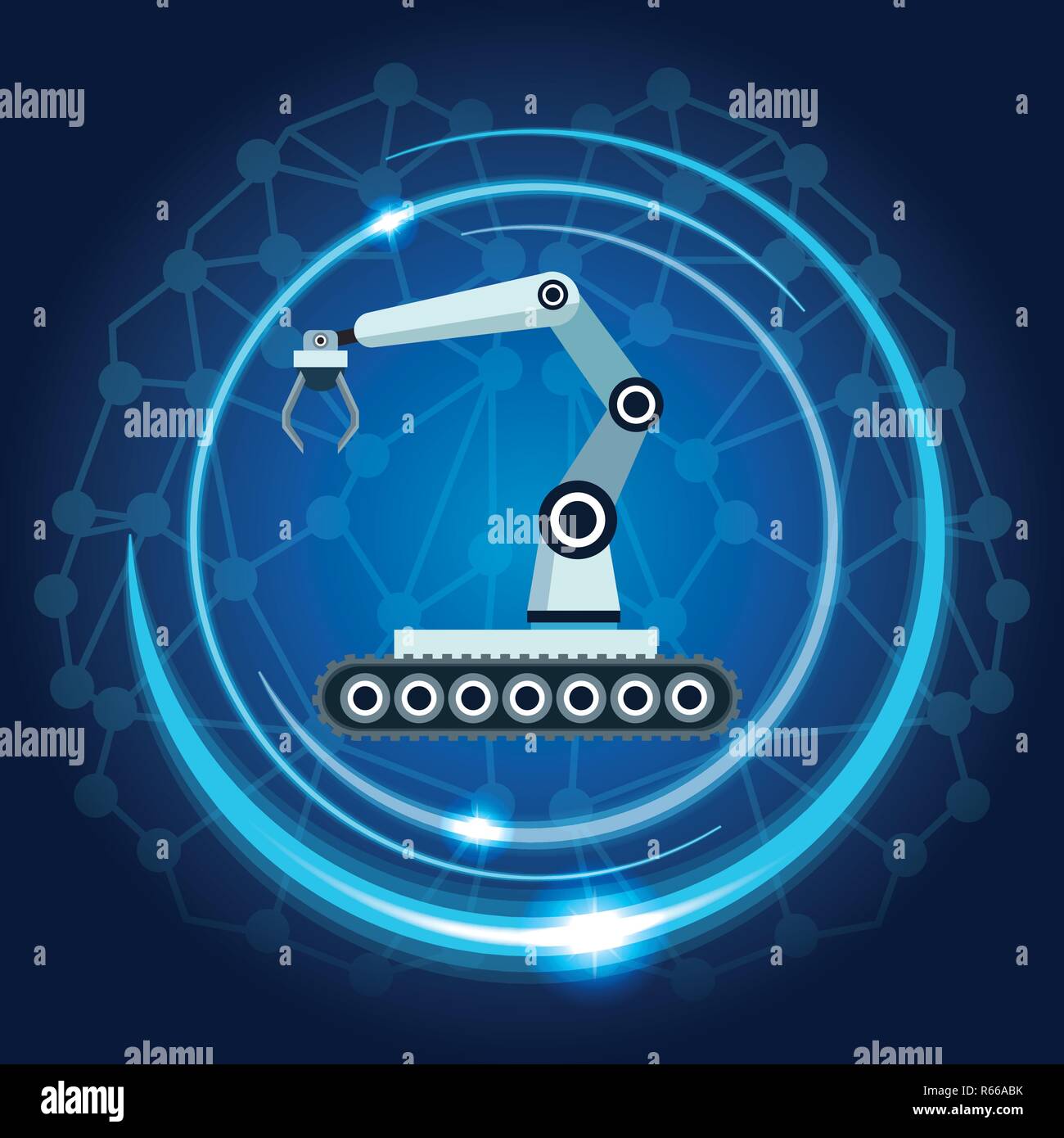 mechatronic robotic arm Stock Vector Image & Art - Alamy