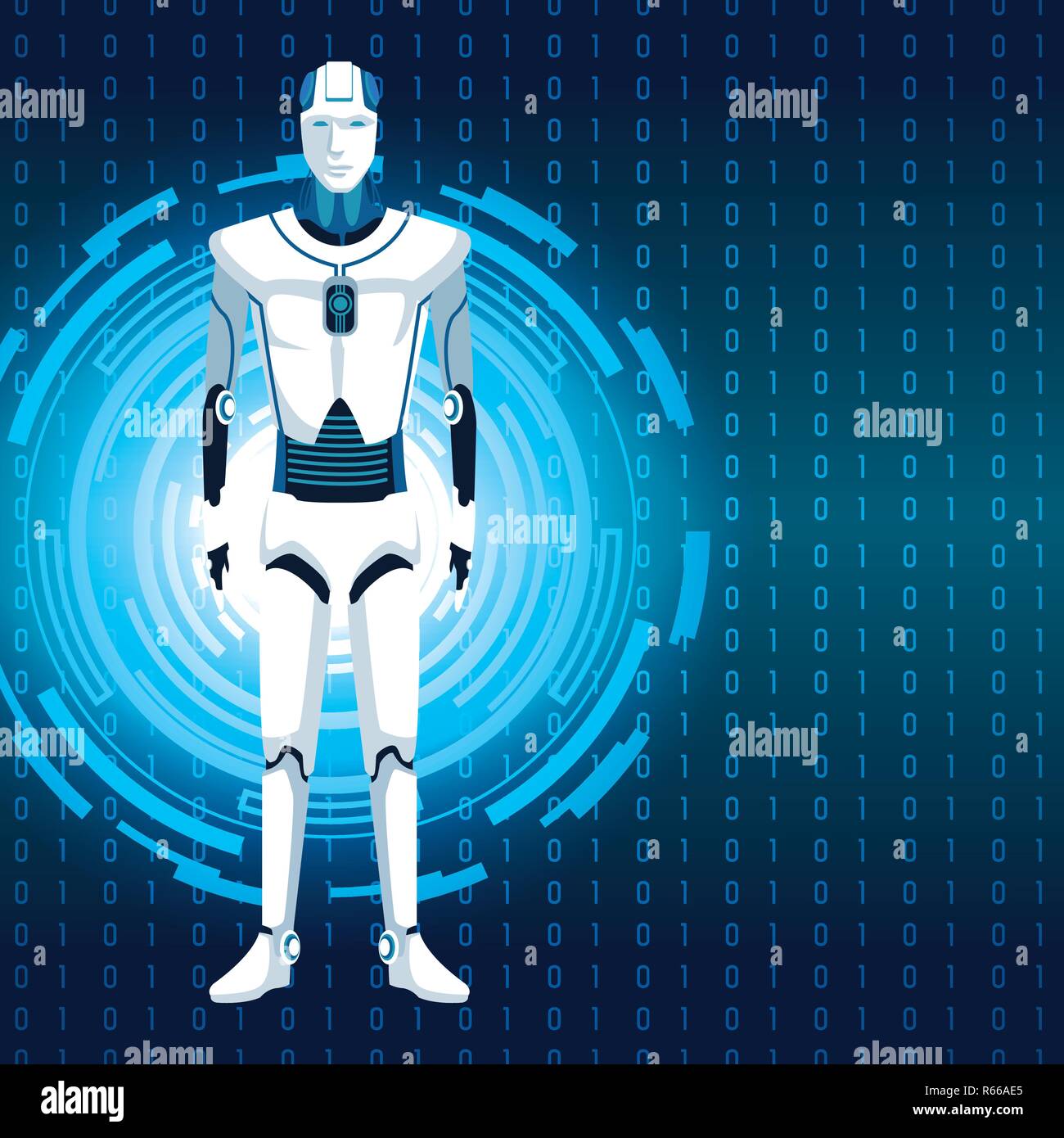 humanoid robot avatar Stock Vector Image & Art - Alamy