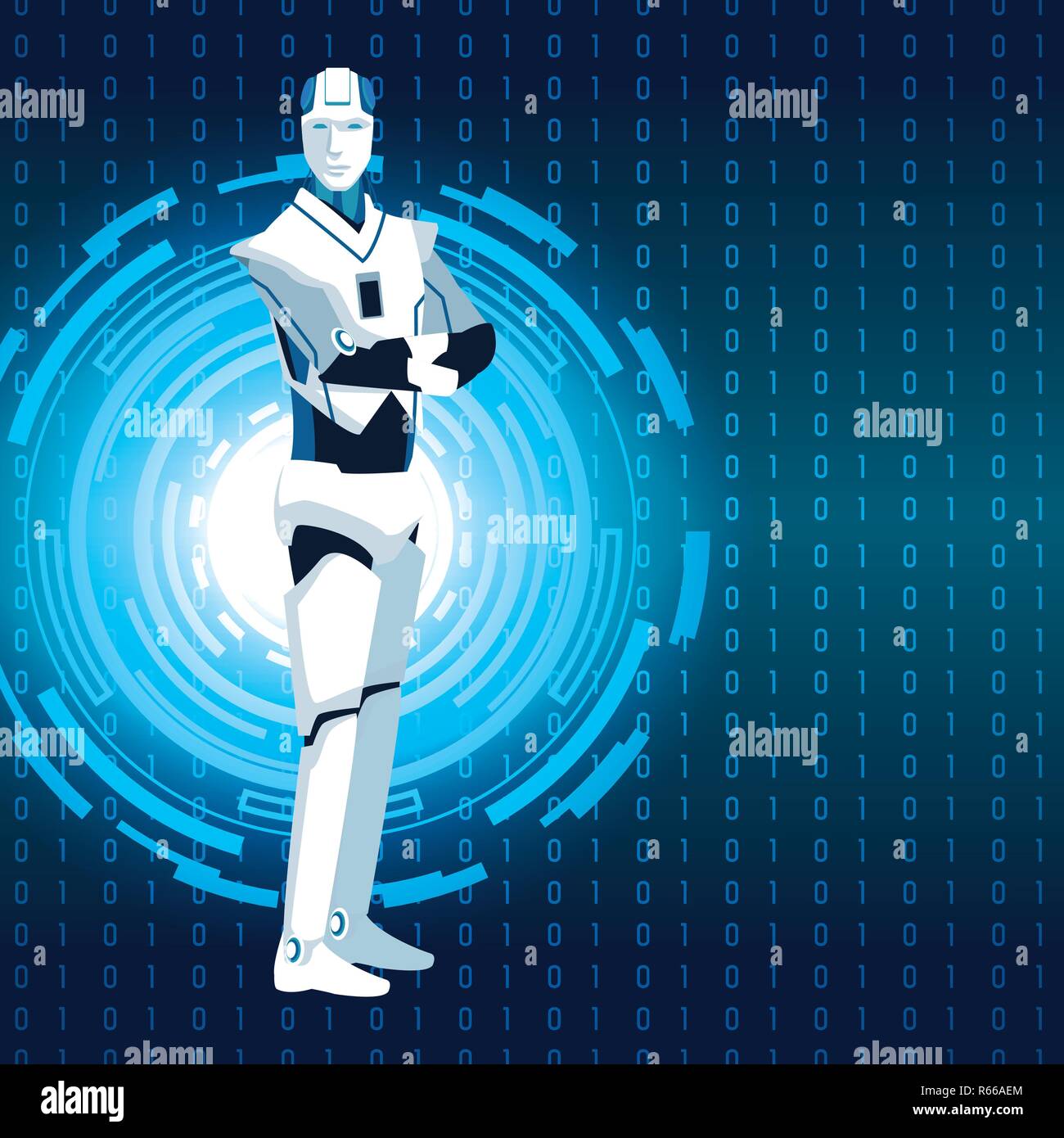 humanoid robot avatar Stock Vector Image & Art - Alamy