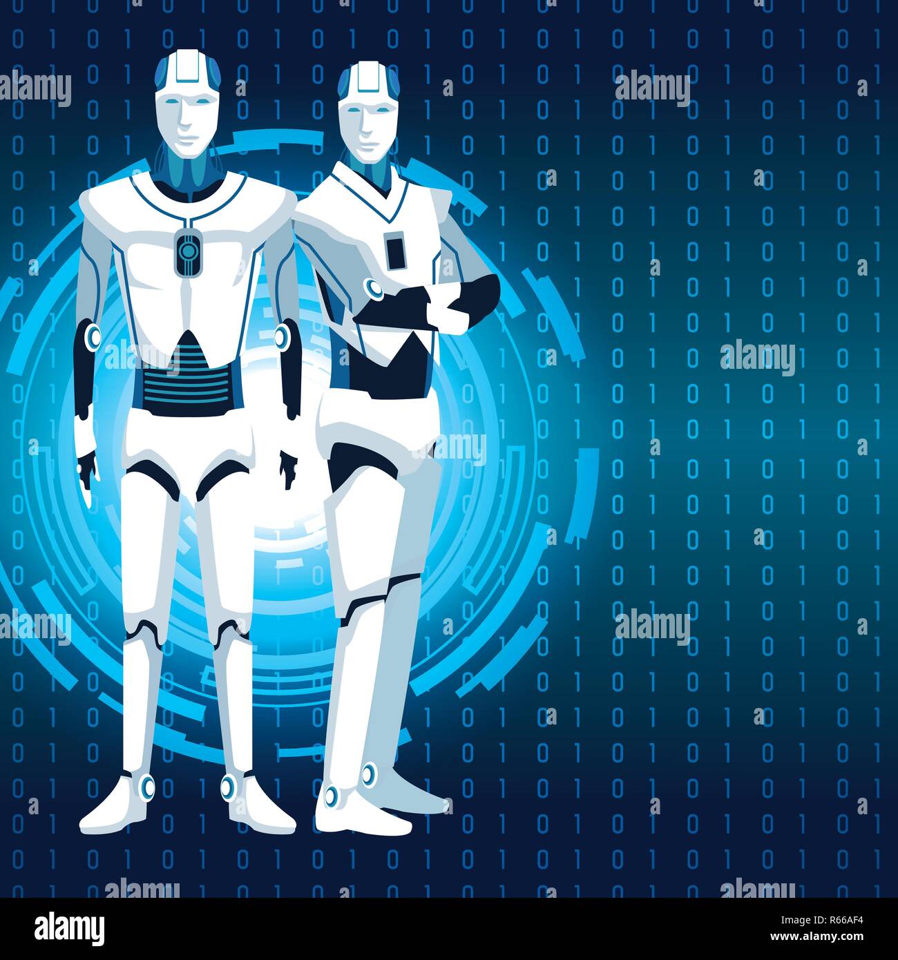 humanoid robot avatar Stock Vector Image & Art - Alamy