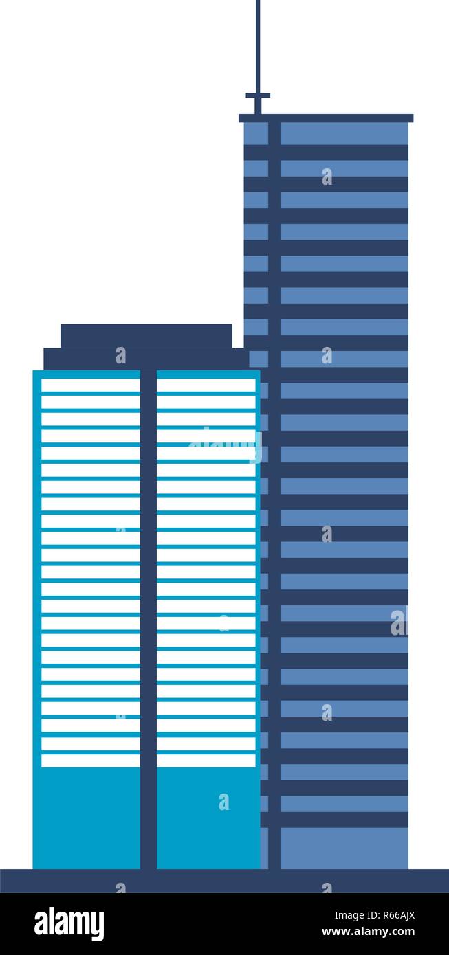 buildings architecture on white background Stock Vector Image & Art - Alamy
