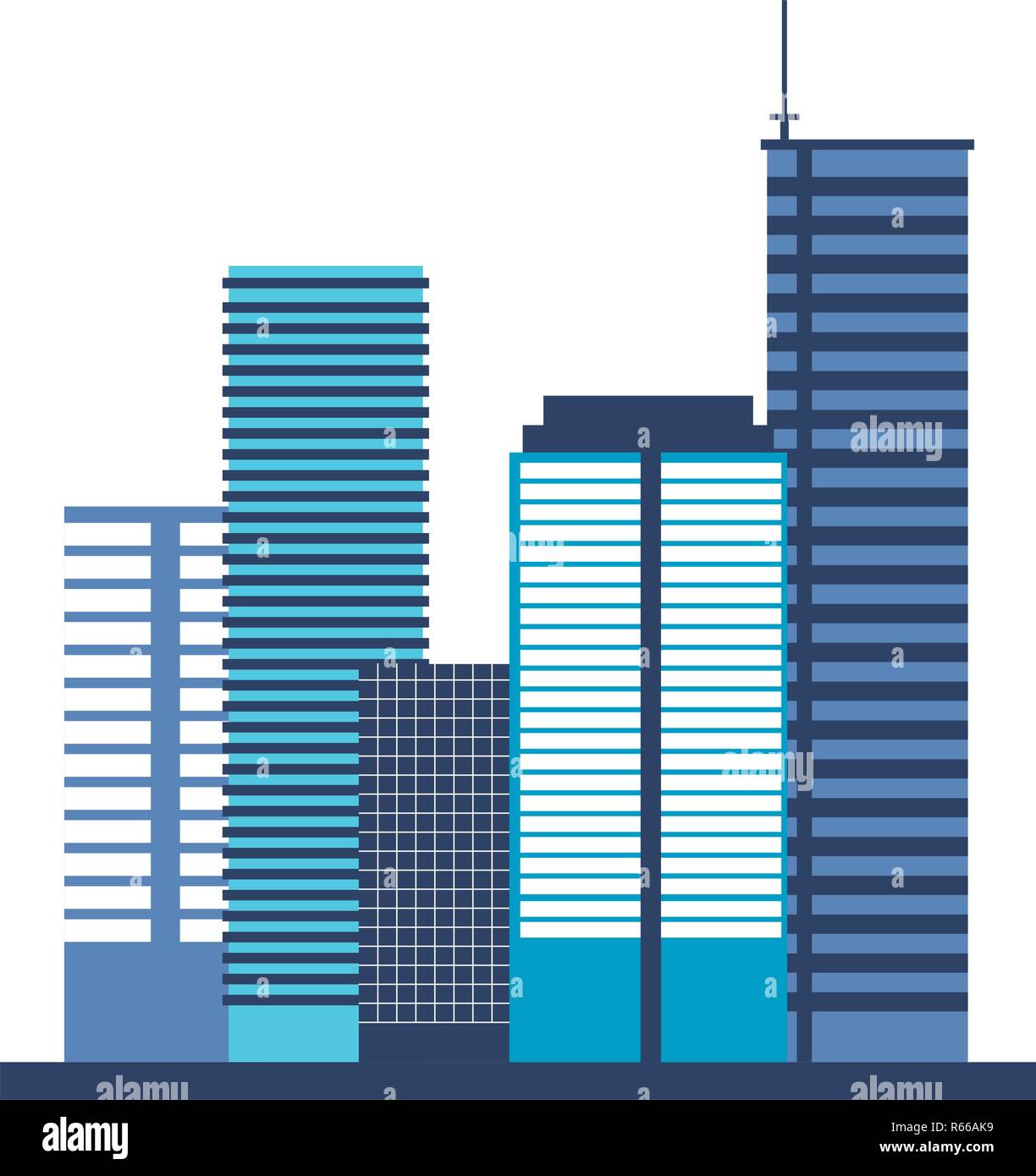 buildings architecture on white background Stock Vector Image & Art - Alamy