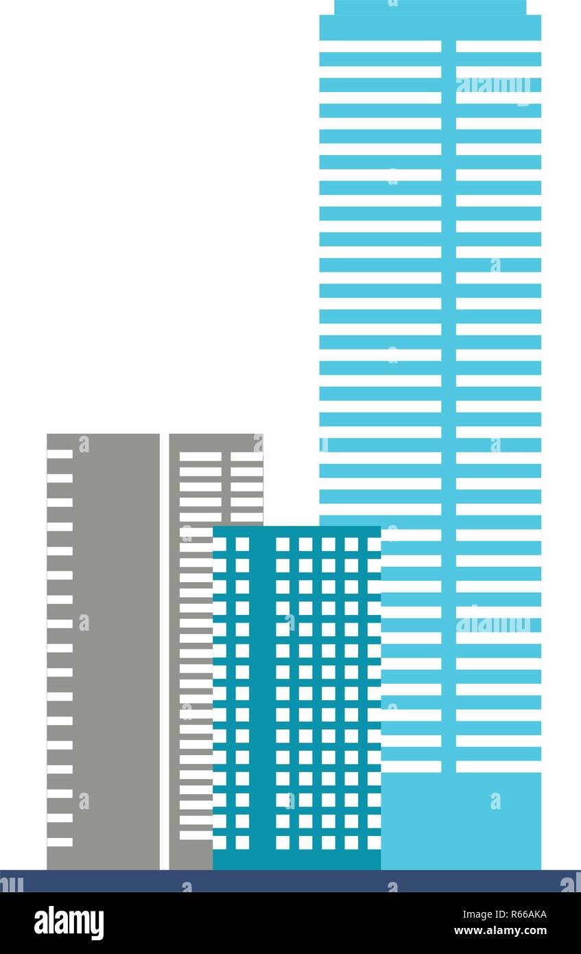 buildings architecture on white background Stock Vector Image & Art - Alamy