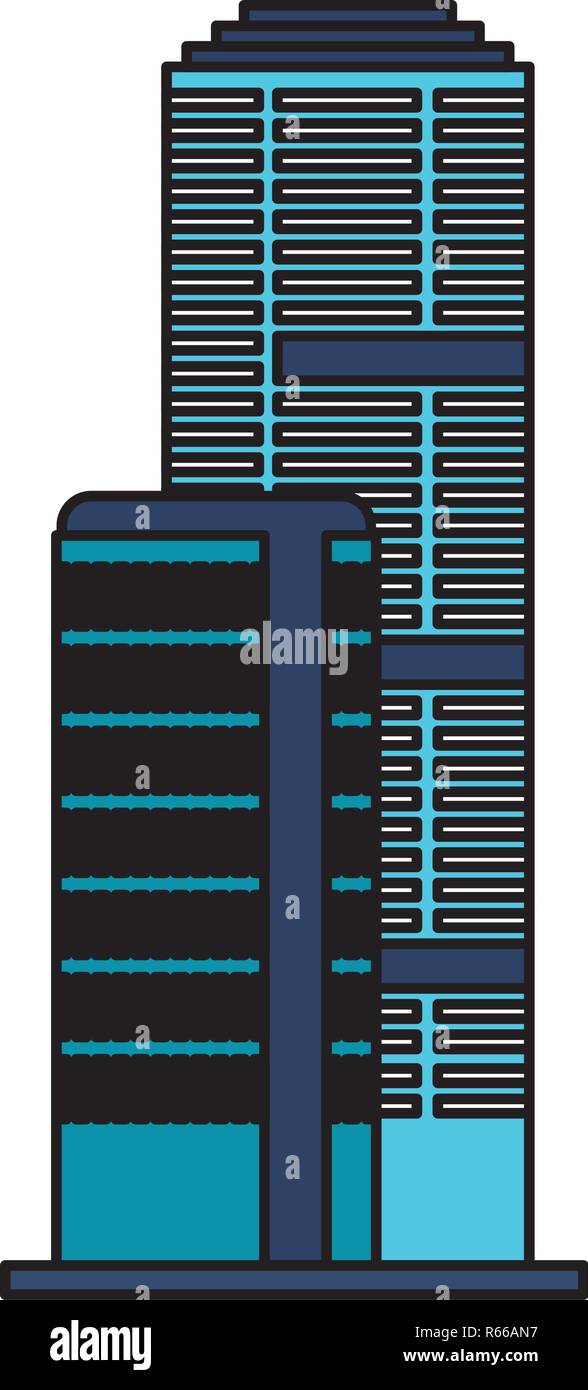 buildings architecture on white background Stock Vector Image & Art - Alamy