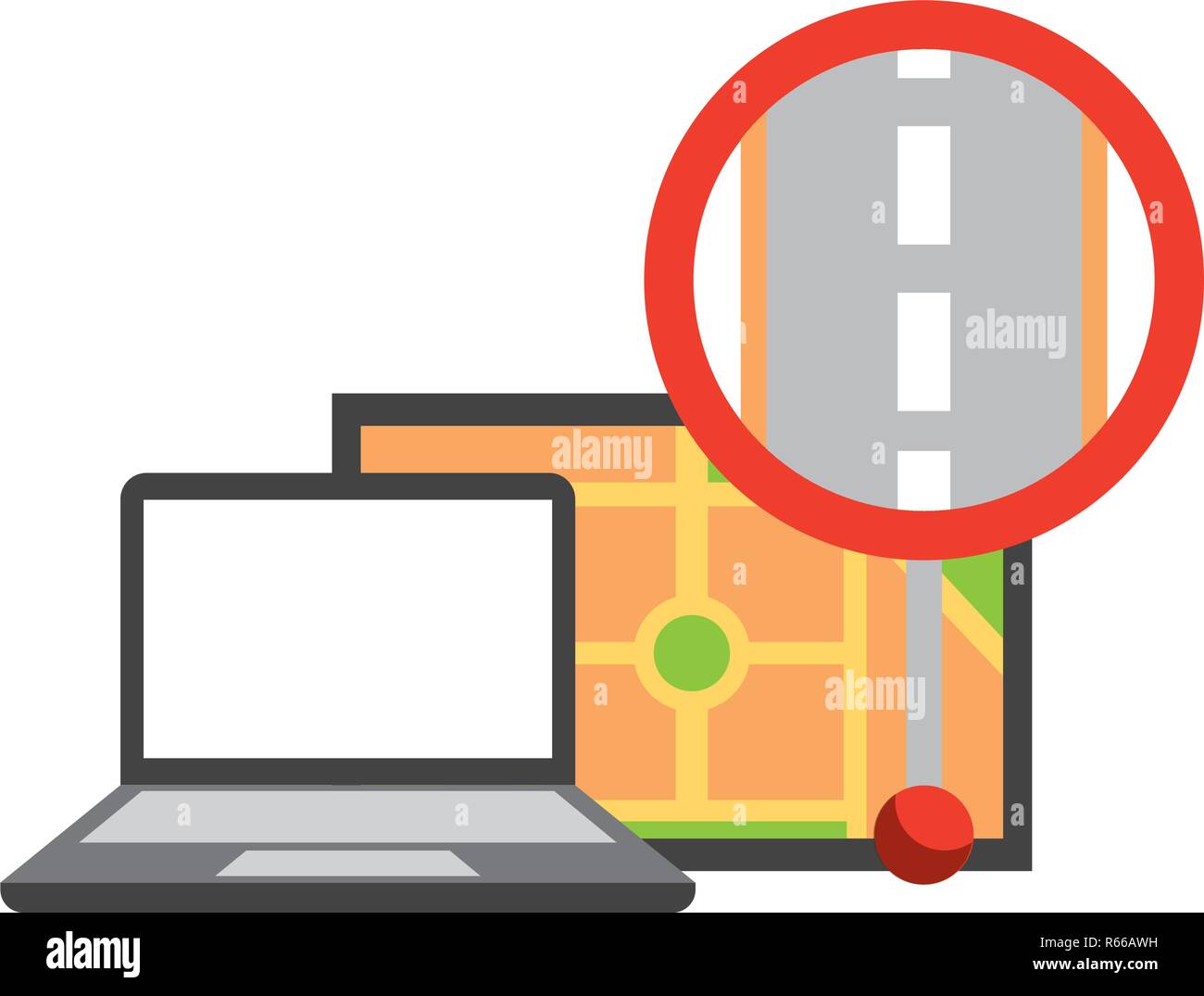 autonomous car transport Stock Vector Image & Art - Alamy