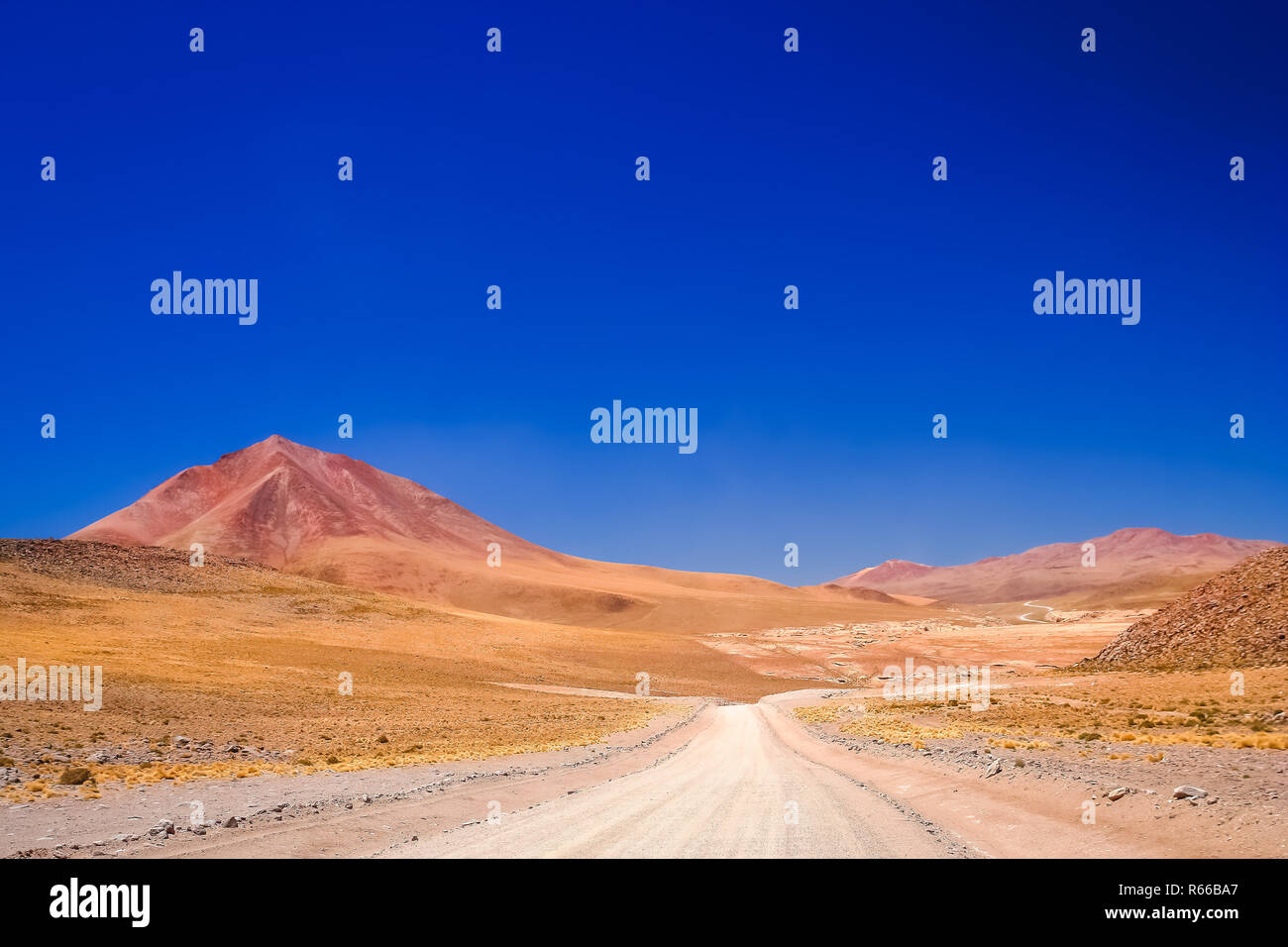 Gravel corrugated desert road hi-res stock photography and images - Alamy