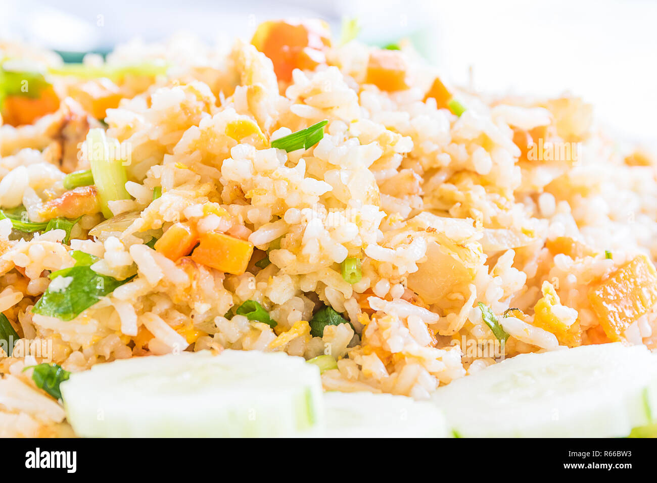 Delicious fried rice thai style Stock Photo - Alamy