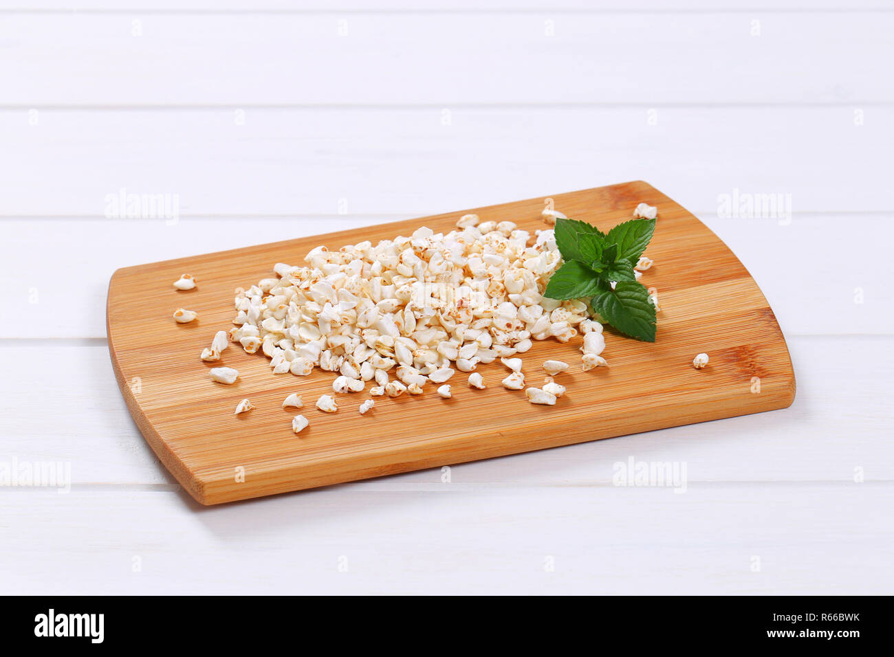 pile of puffed buckwheat Stock Photo - Alamy