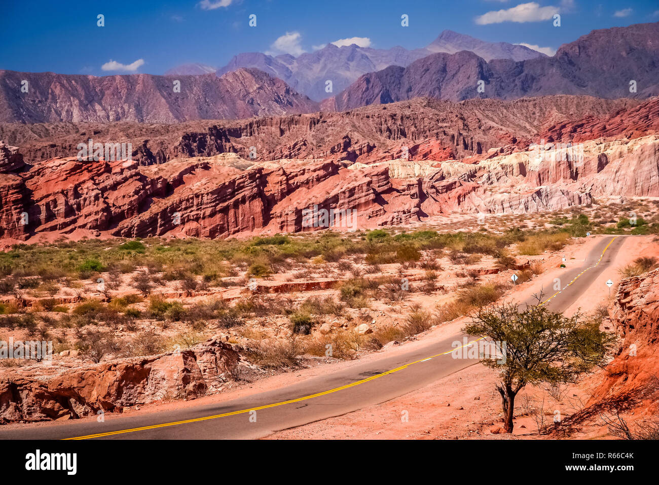 Stunning Colorful Road Stock Photo - Alamy