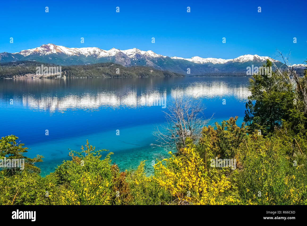 Argentinian blue lakes Stock Photo - Alamy