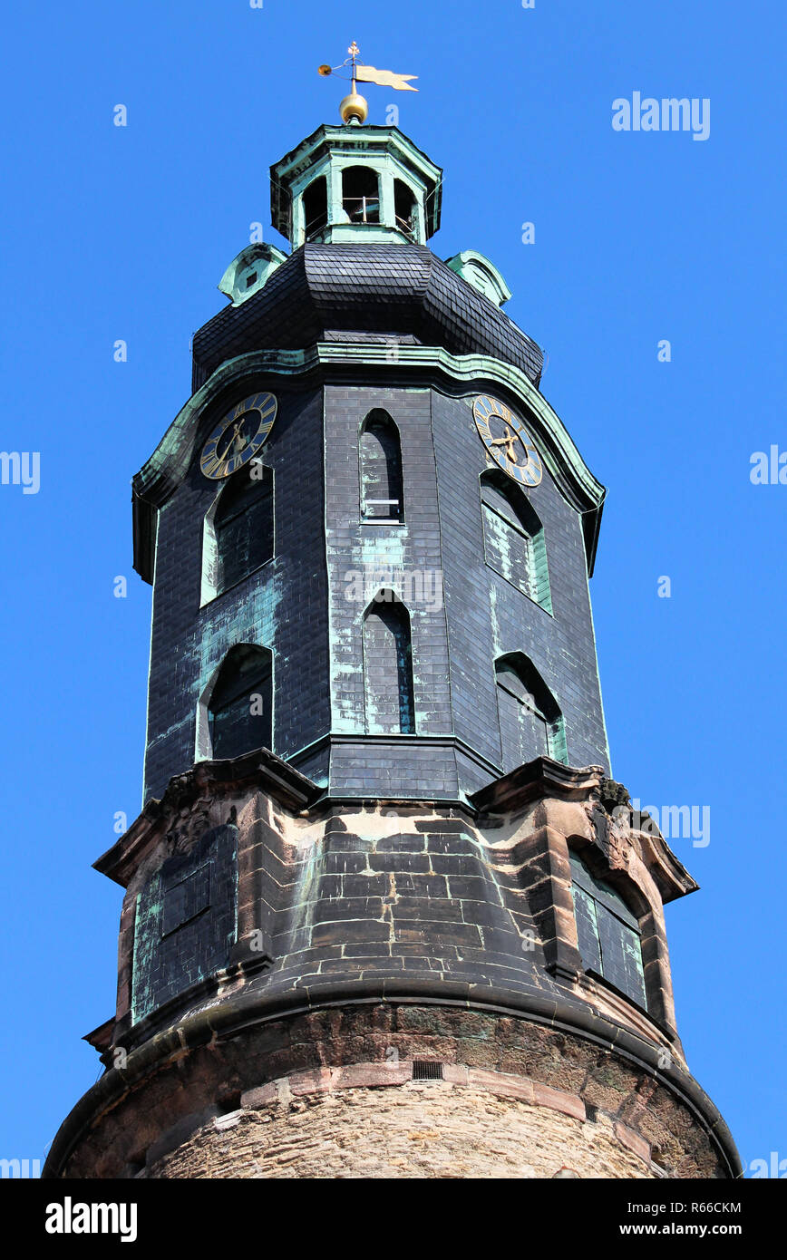 castle tower weimar Stock Photo - Alamy