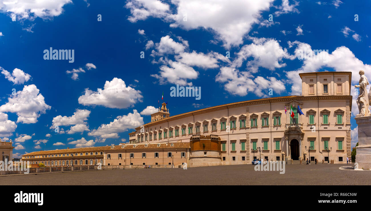 Quirinal square palace in hi-res stock photography and images - Alamy