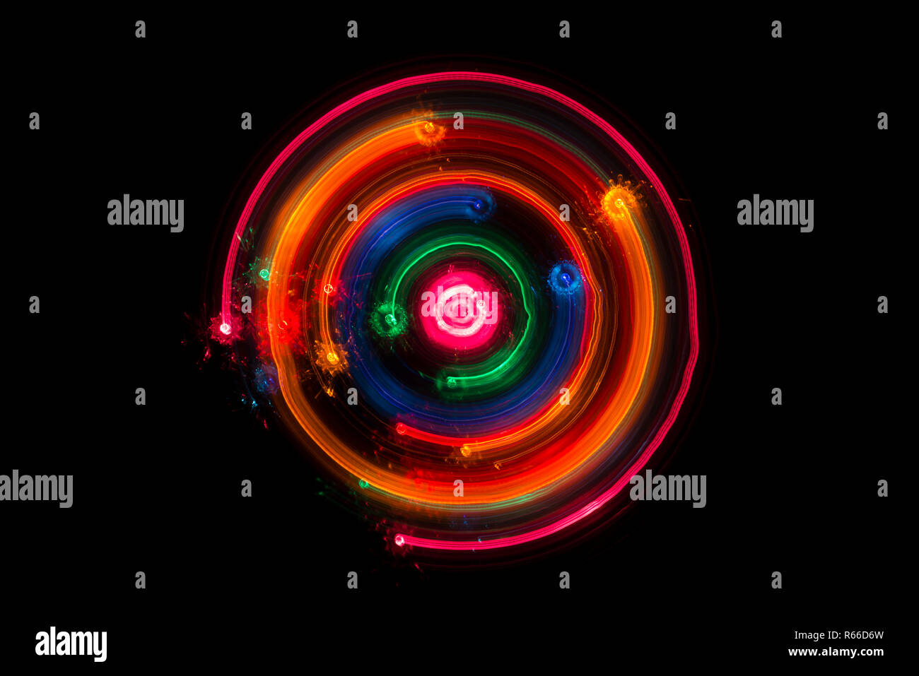 Radial lights hi-res stock photography and images - Alamy