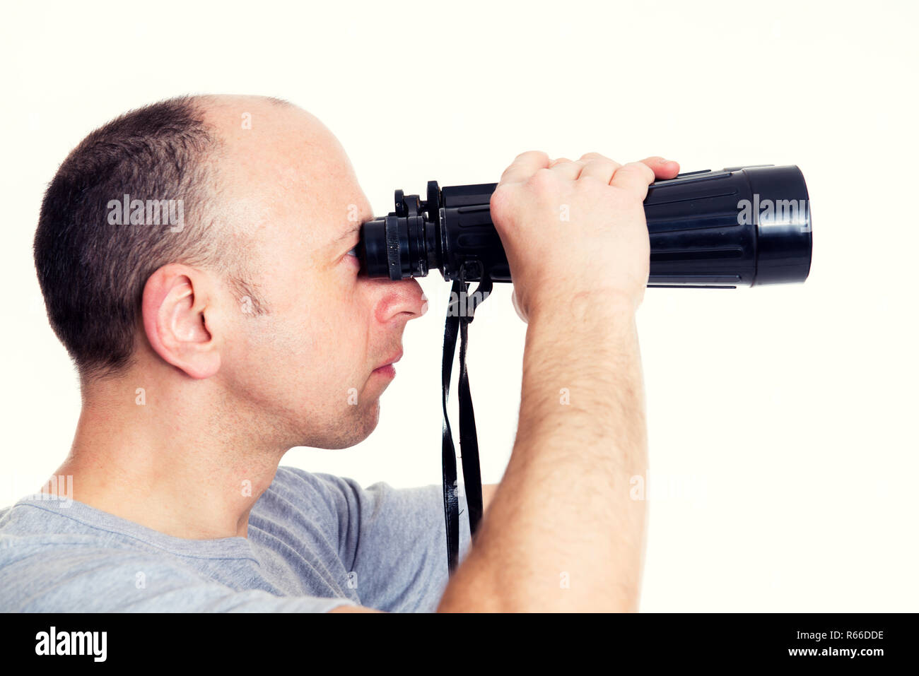 Look sidewards hi-res stock photography and images - Alamy