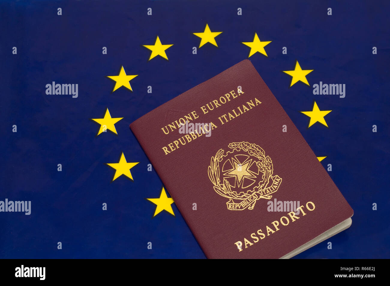 European union passport design hi-res stock photography and images - Alamy