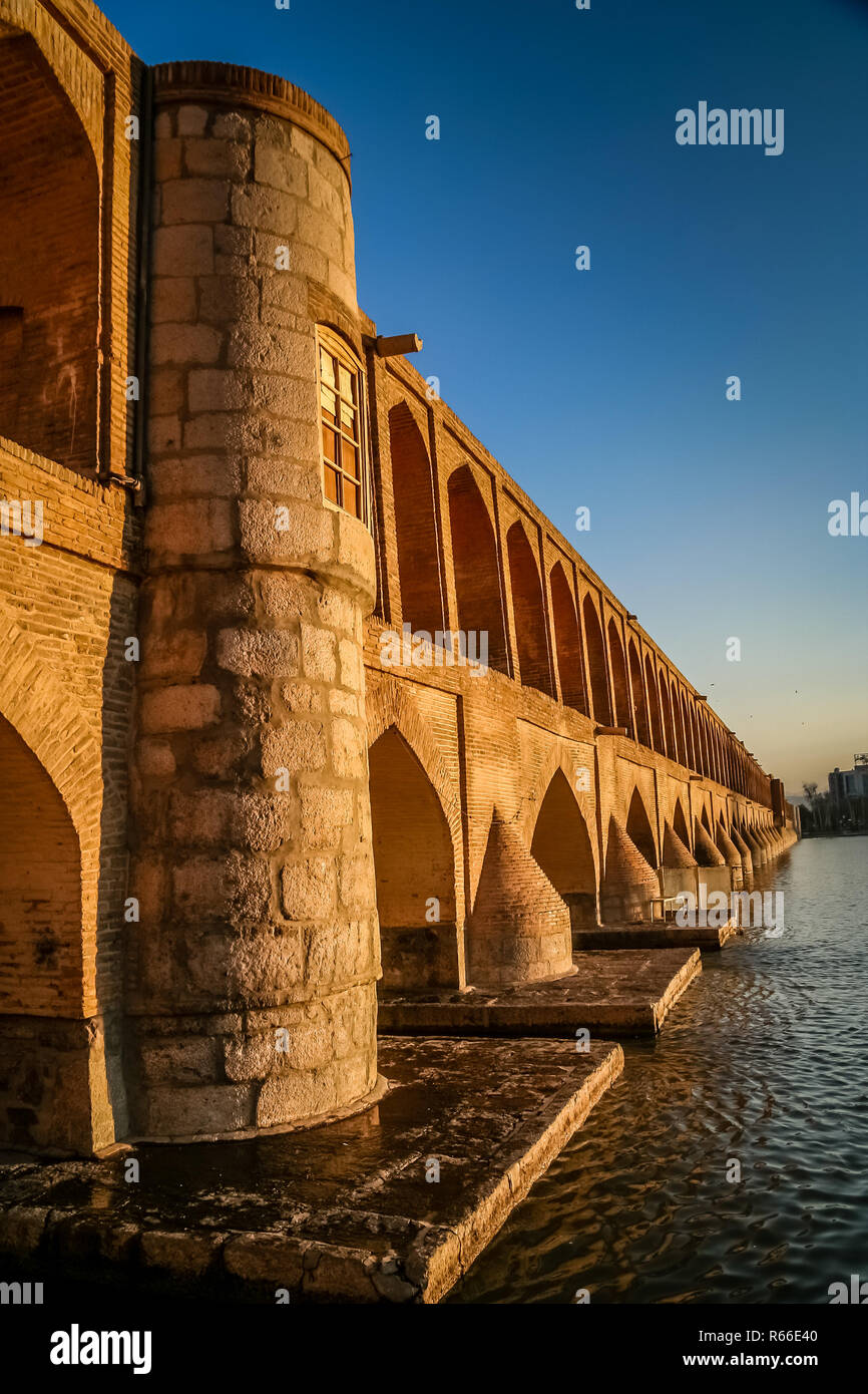 Old bridge in Esfahan Stock Photo - Alamy