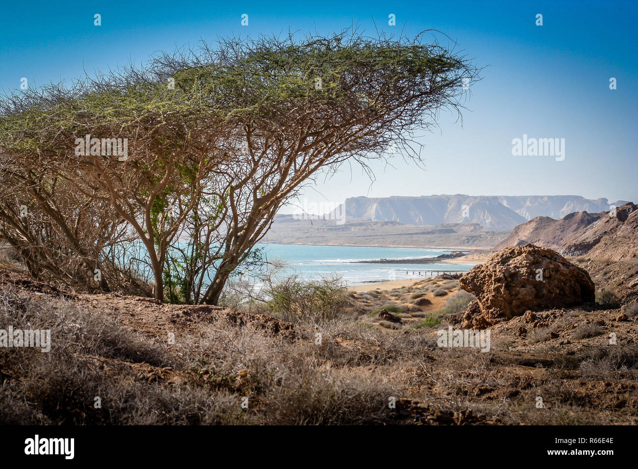 Landscape of the Quesh island Stock Photo - Alamy