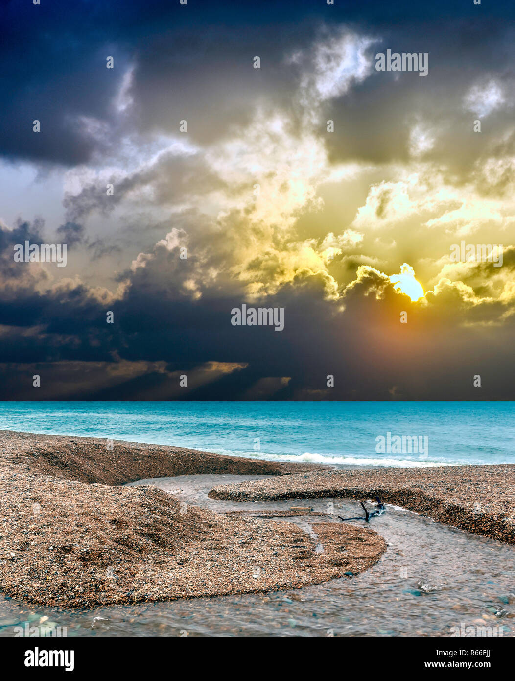 Fresh storm clouds sunrise hi-res stock photography and images - Alamy