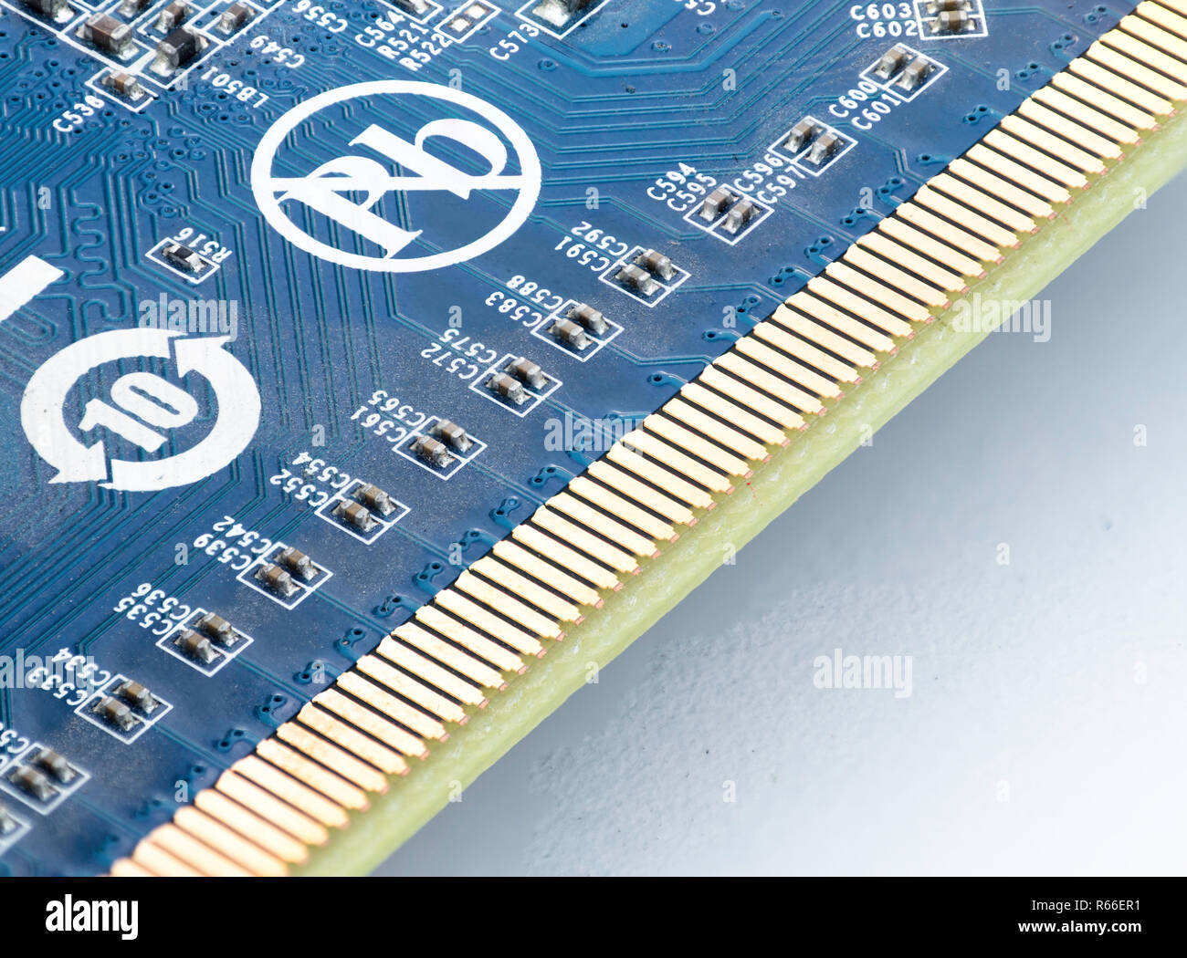 detail of computer parts Stock Photo - Alamy