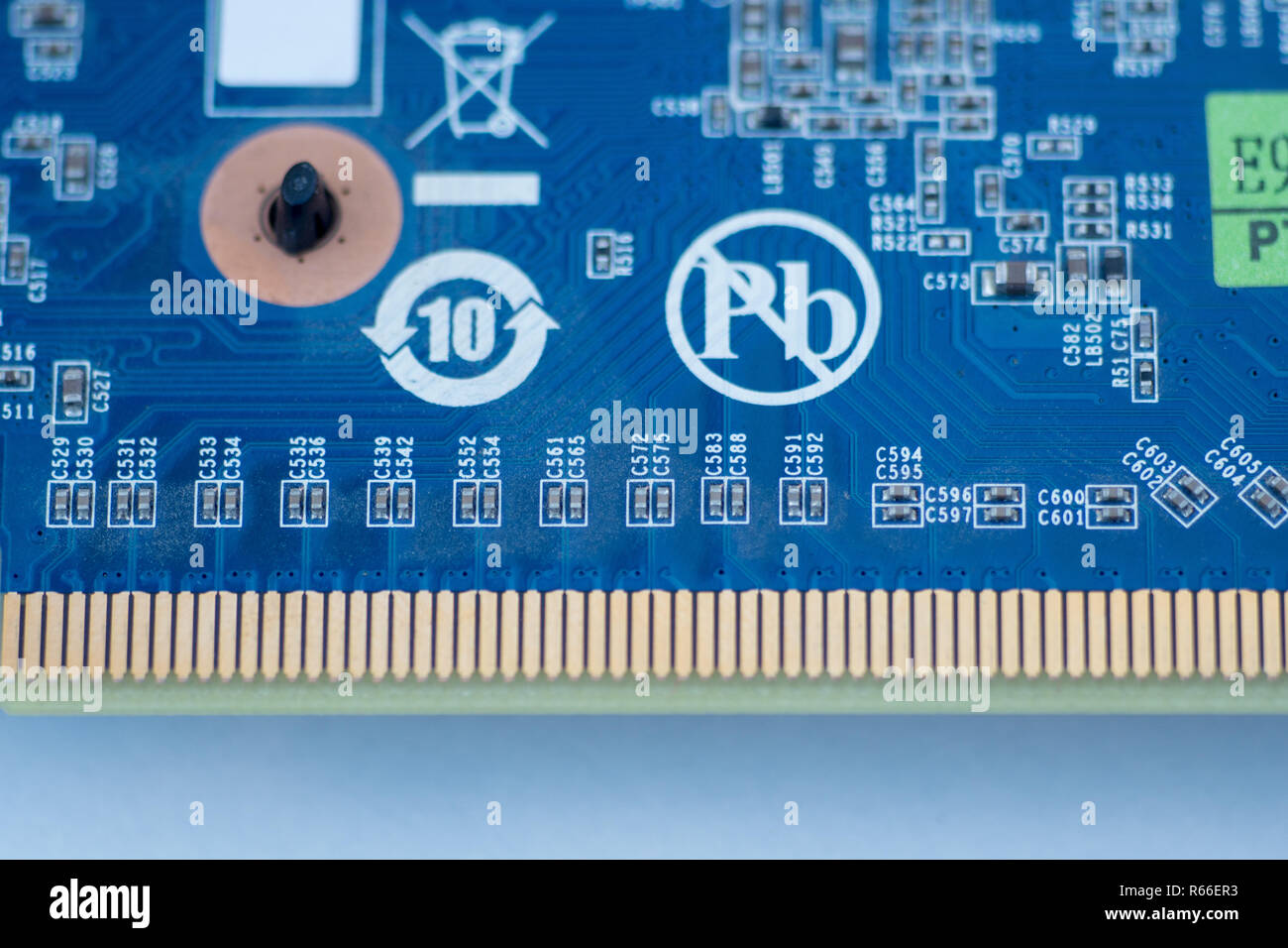 detail of computer parts Stock Photo - Alamy