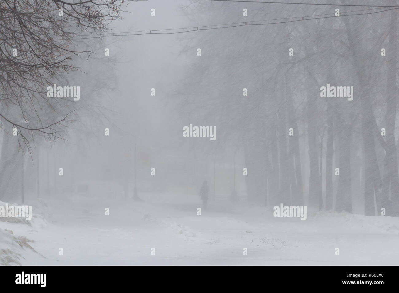Blizzard russia hi-res stock photography and images - Alamy