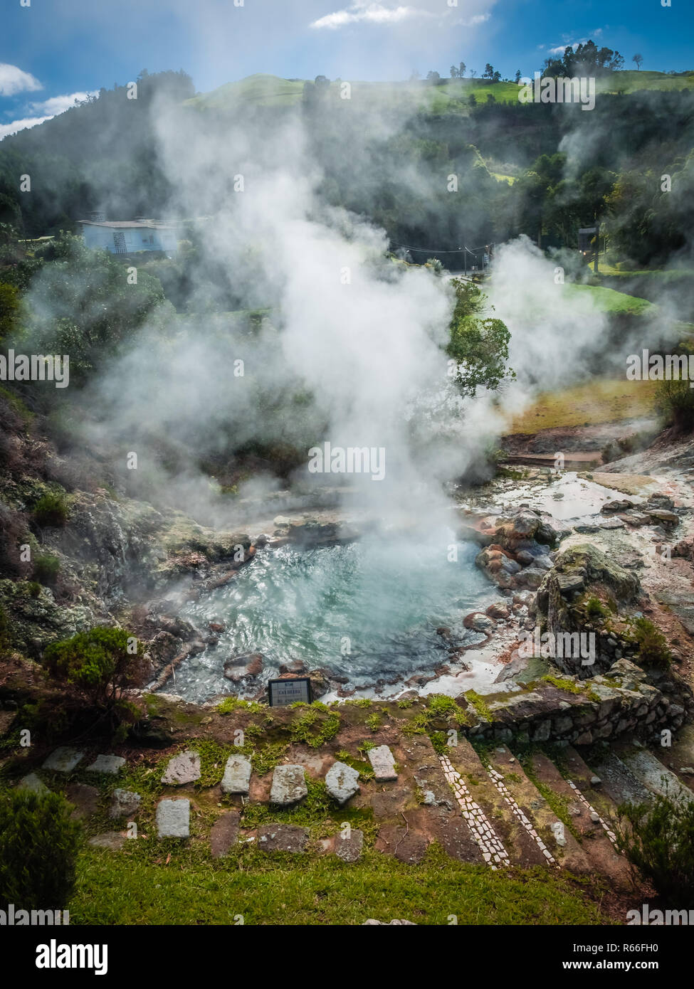 Fumaroles town furnas hi-res stock photography and images - Alamy