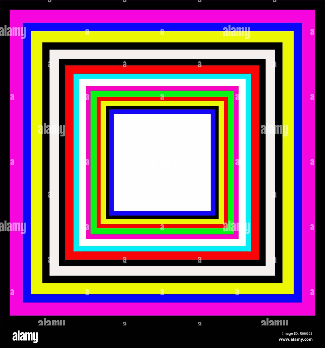 Abstract Square Pattern Shapes Stock Photo - Alamy