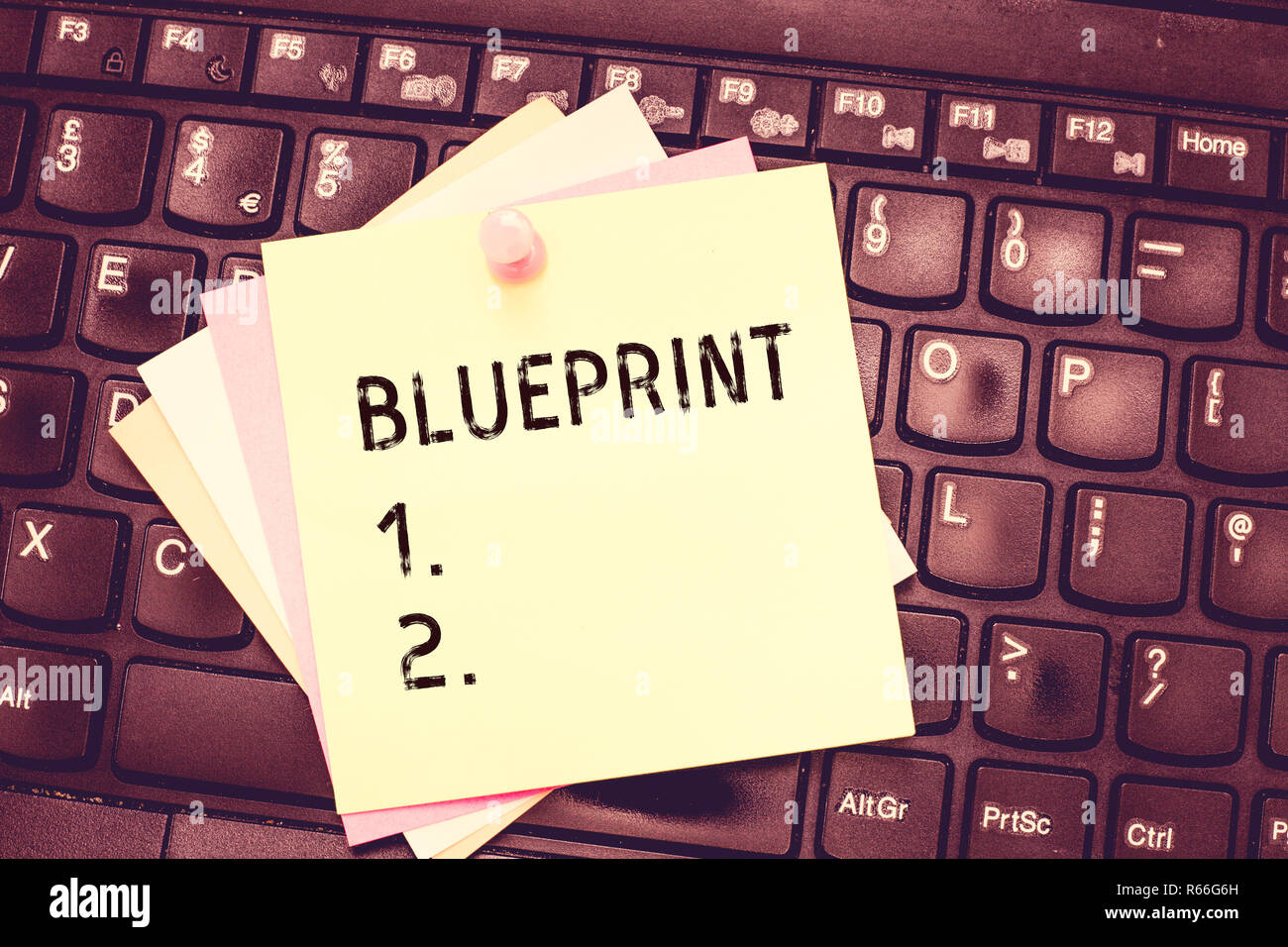 Conceptual hand writing showing Blueprint. Business photo text design ...