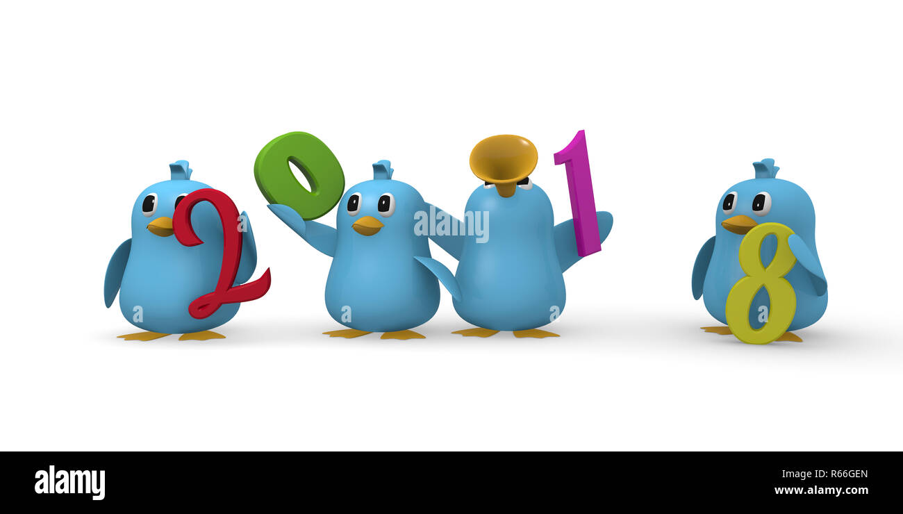 Number of birds Cut Out Stock Images & Pictures - Alamy