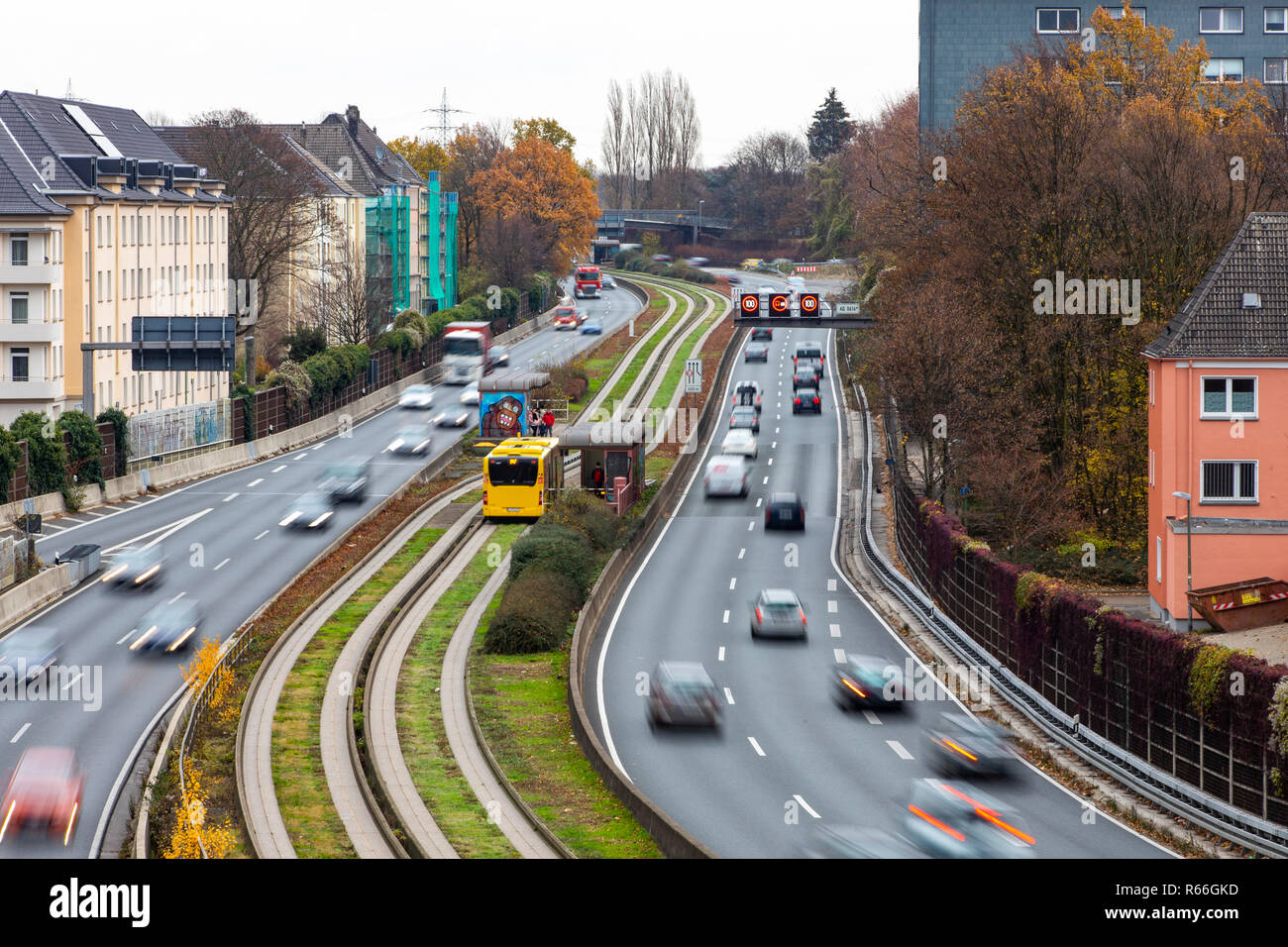 Motorway exit with graffiti hi-res stock photography and images - Alamy