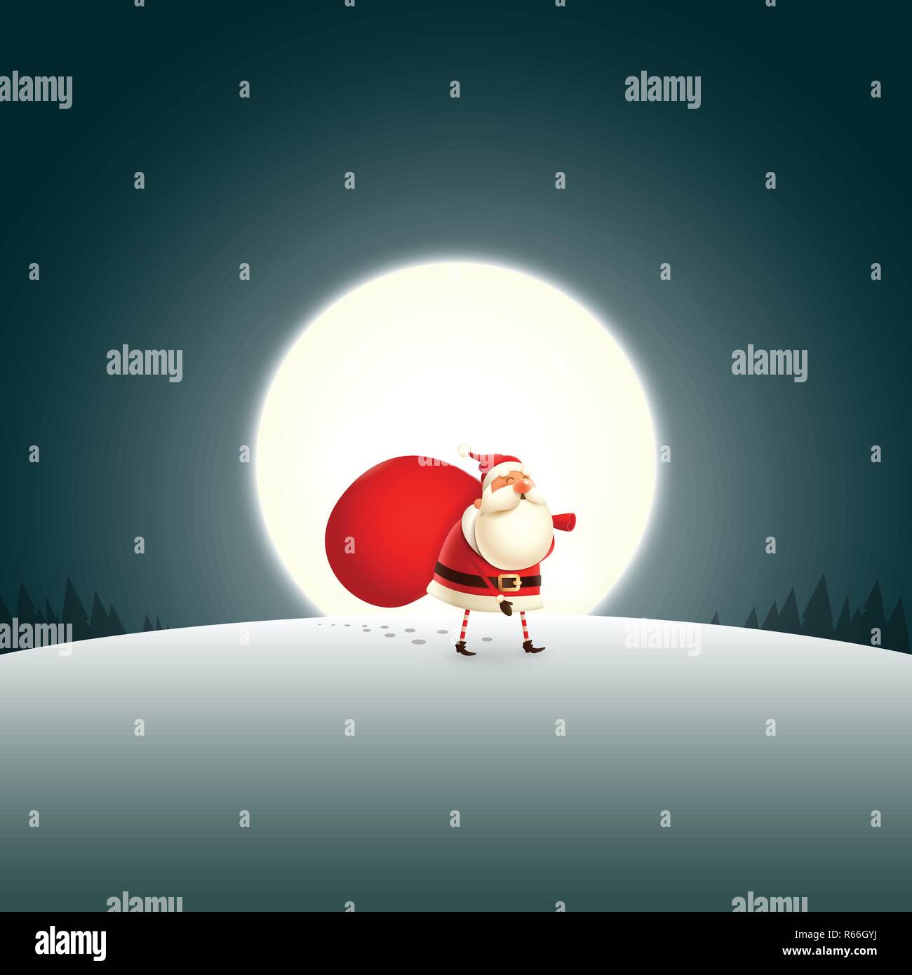 Secret santa Stock Vector Images - Alamy