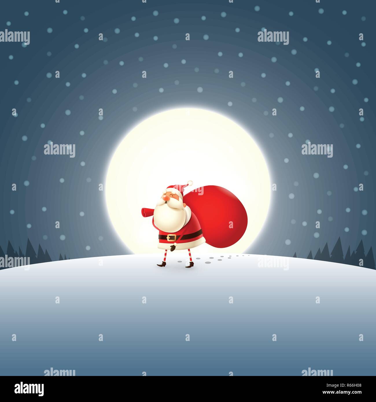 Happy cute moon hi-res stock photography and images - Alamy